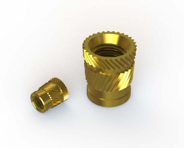 Conical insert for thermoset plastic, type S-Lok® 853-854-855