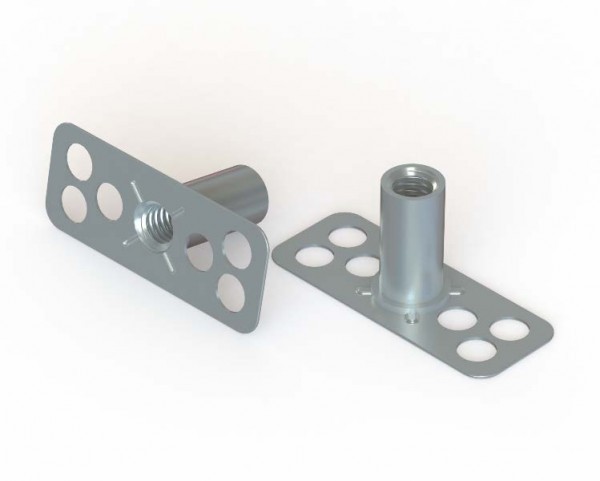 Female bonding fastener